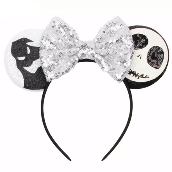 Accessories | Minnie Mouse Nightmare Before Christmas Headband | Poshmark